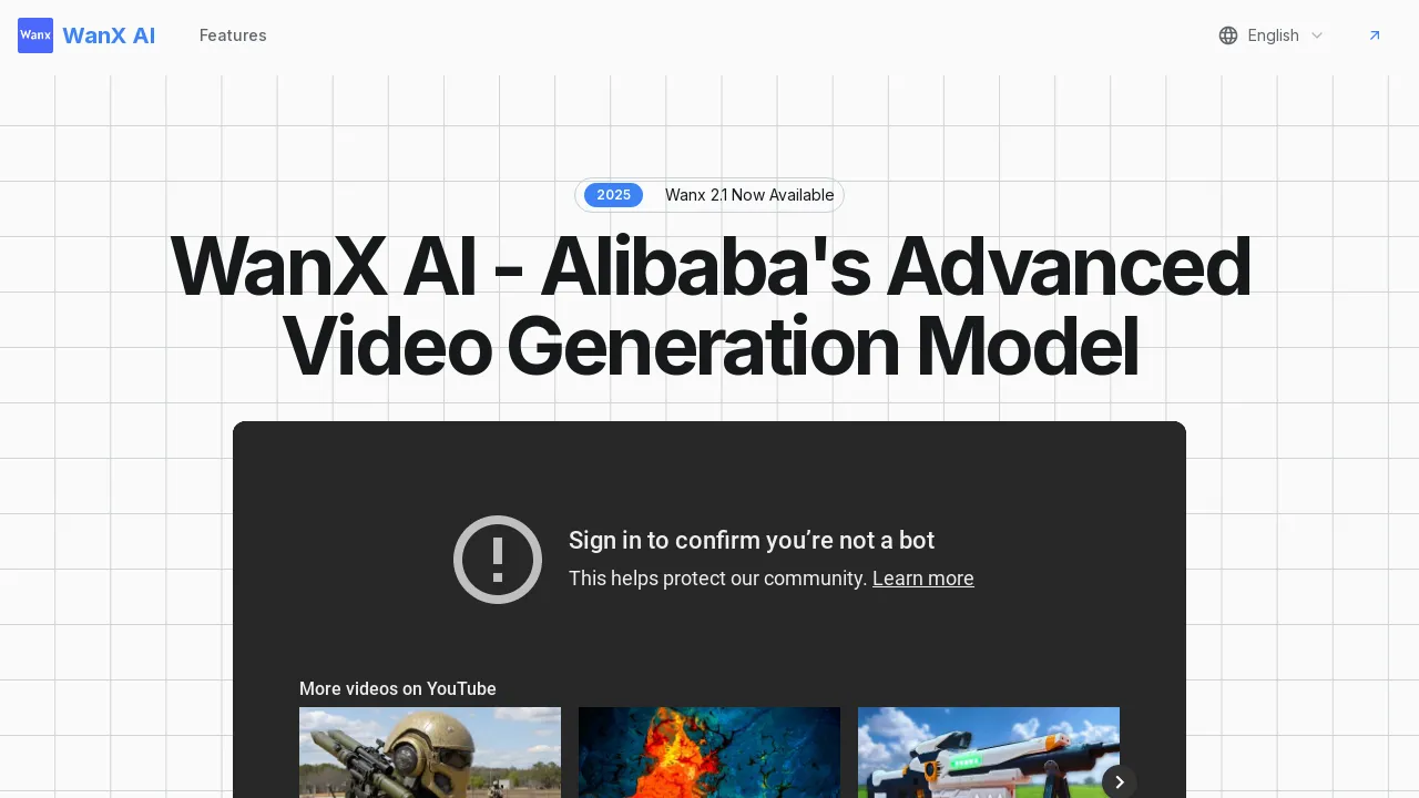 wanx 2.1 new model - BestofAI